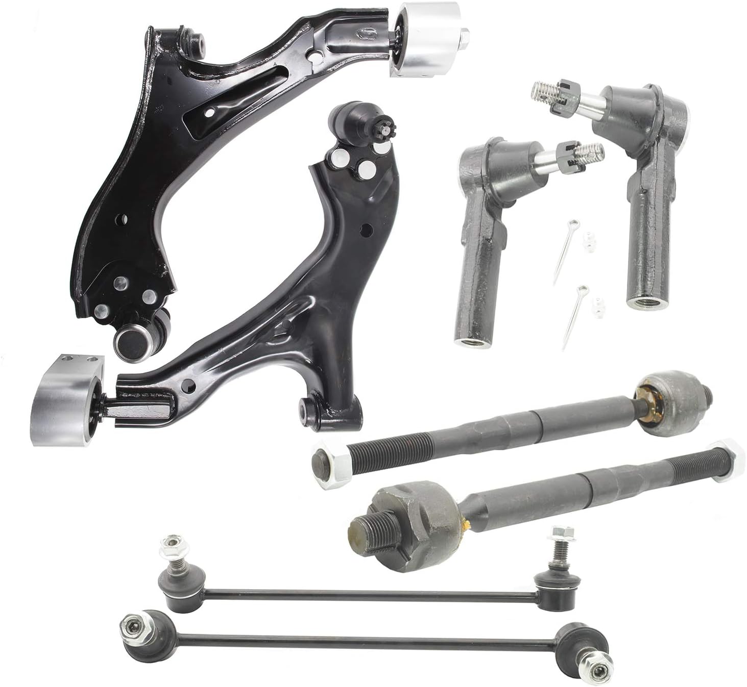 Amazon.com: Front Lower Control Arm Suspension Kit 8pcs for 2005-2007 ...