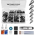 Amazon.com : THKFISH Rod Tip Repair Kit with Glue Fishing Rod Repair ...