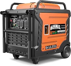 Amazon.com : GENMAX Portable Inverter Generator, 9000W Super Quiet Gas ...