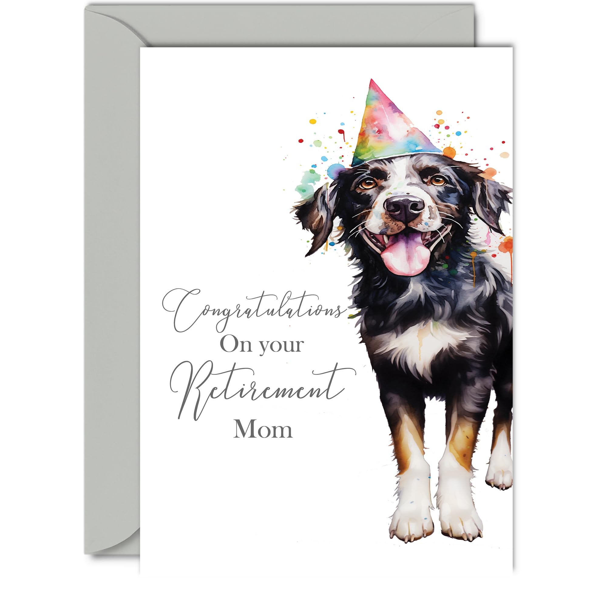 Mua Retirement Card for Mom - Party Dog - Leaving Cards for Mom from ...