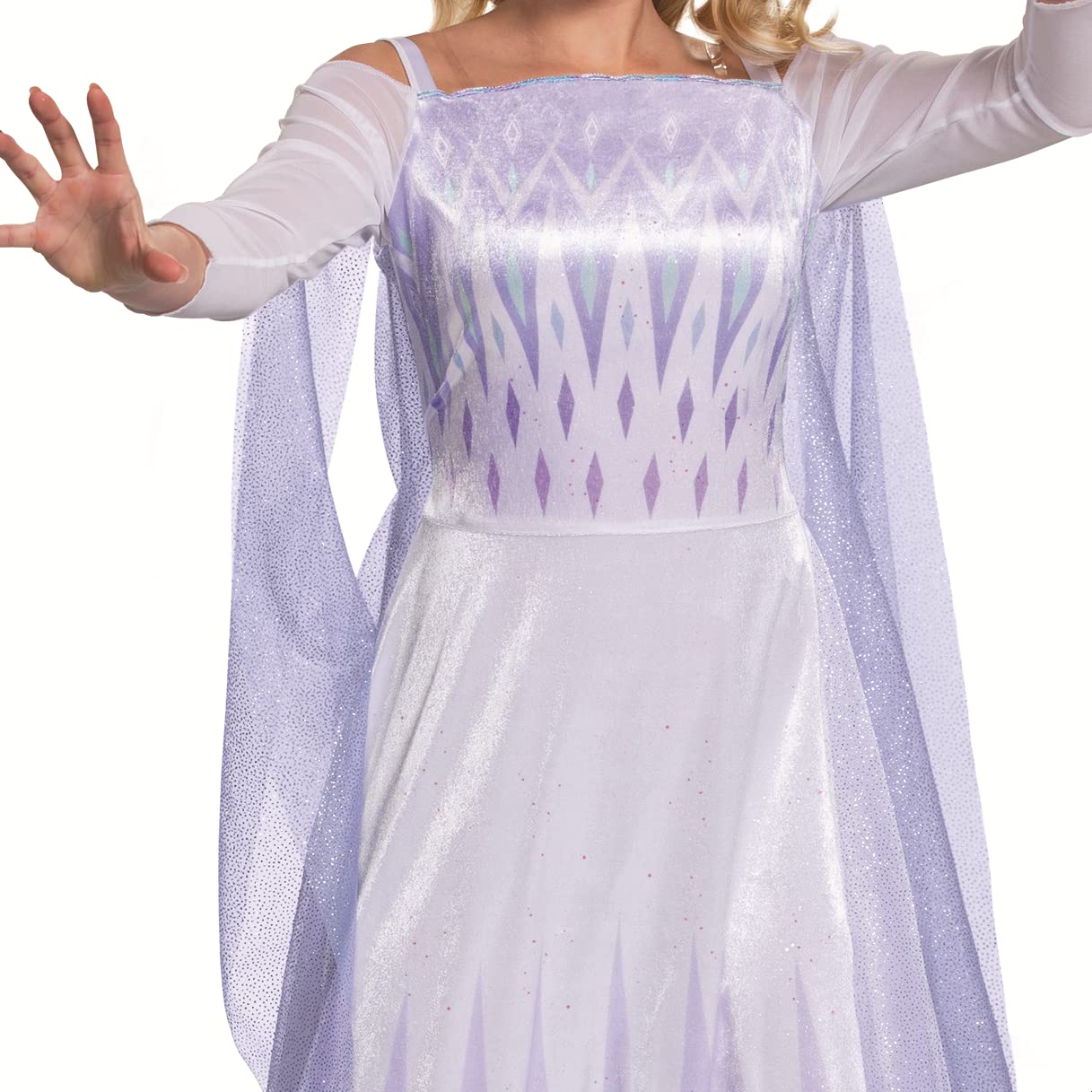 Disguise Womens Elsa Costume, Official Disney Frozen 2 Elsa Dress ...