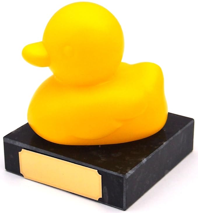 trophiesuk DUCK TROPHY With FREE Engraving: Amazon.co.uk: Garden & Outdoors