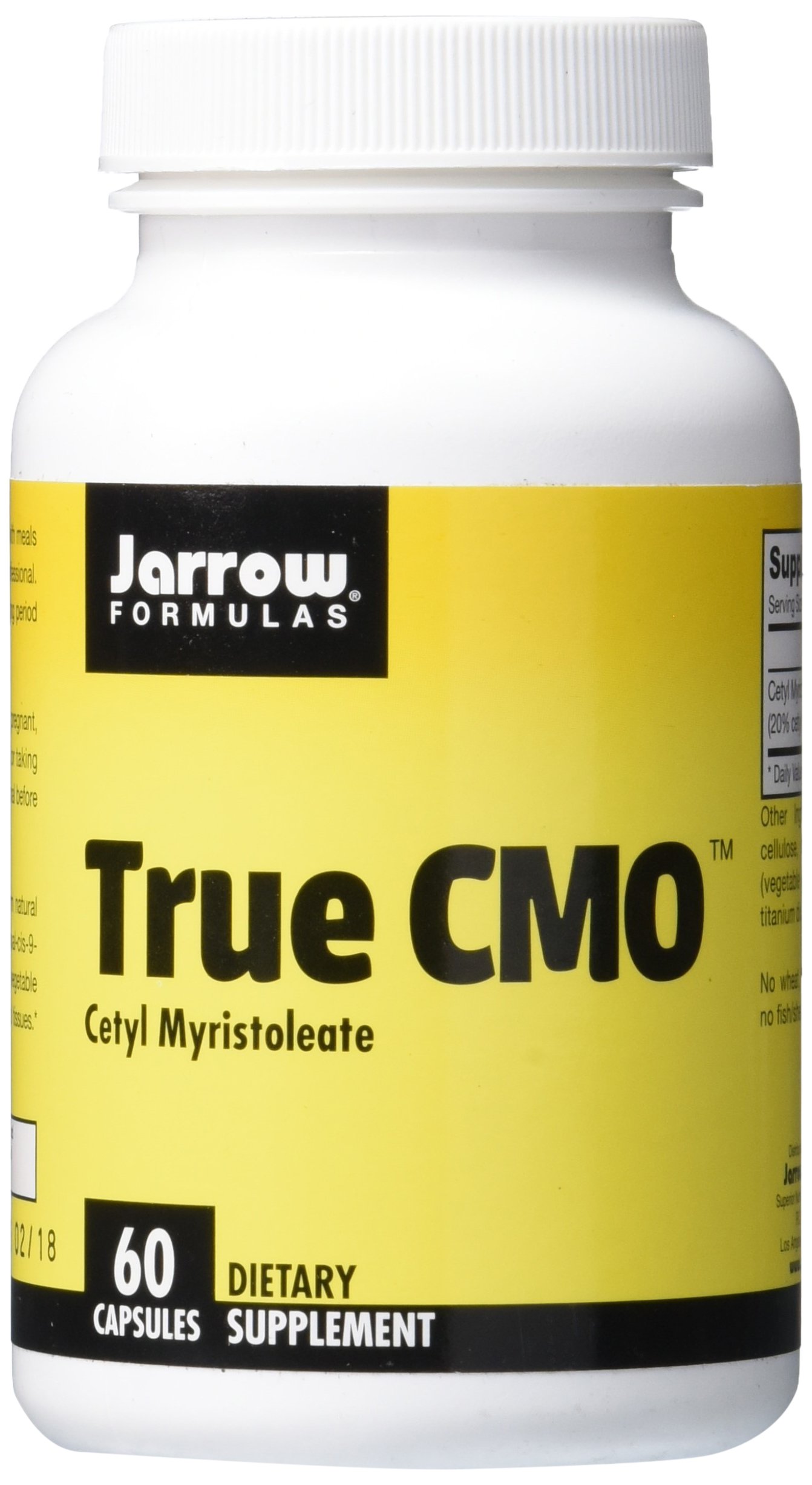 Amazon.com: CMO Cetyl myristoleate 400 mg, 60 Capsules - Developed by ...
