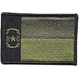 Amazon.com: North Carolina State Flag NC Embroidered Hook Patch NCP1