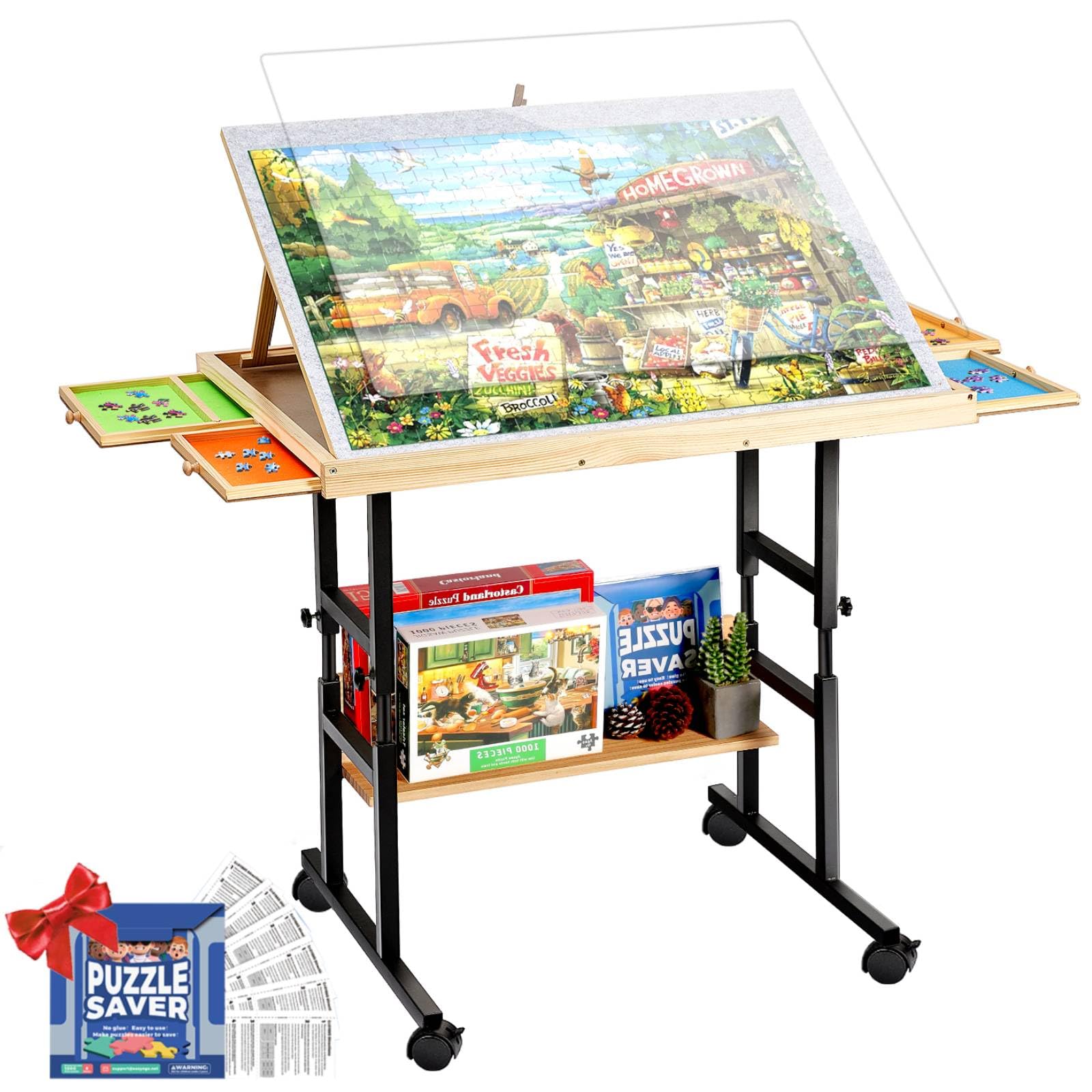 Mua EASYEGO 1500 Piece Jigsaw Puzzle Table with Legs for Adults, 5 ...