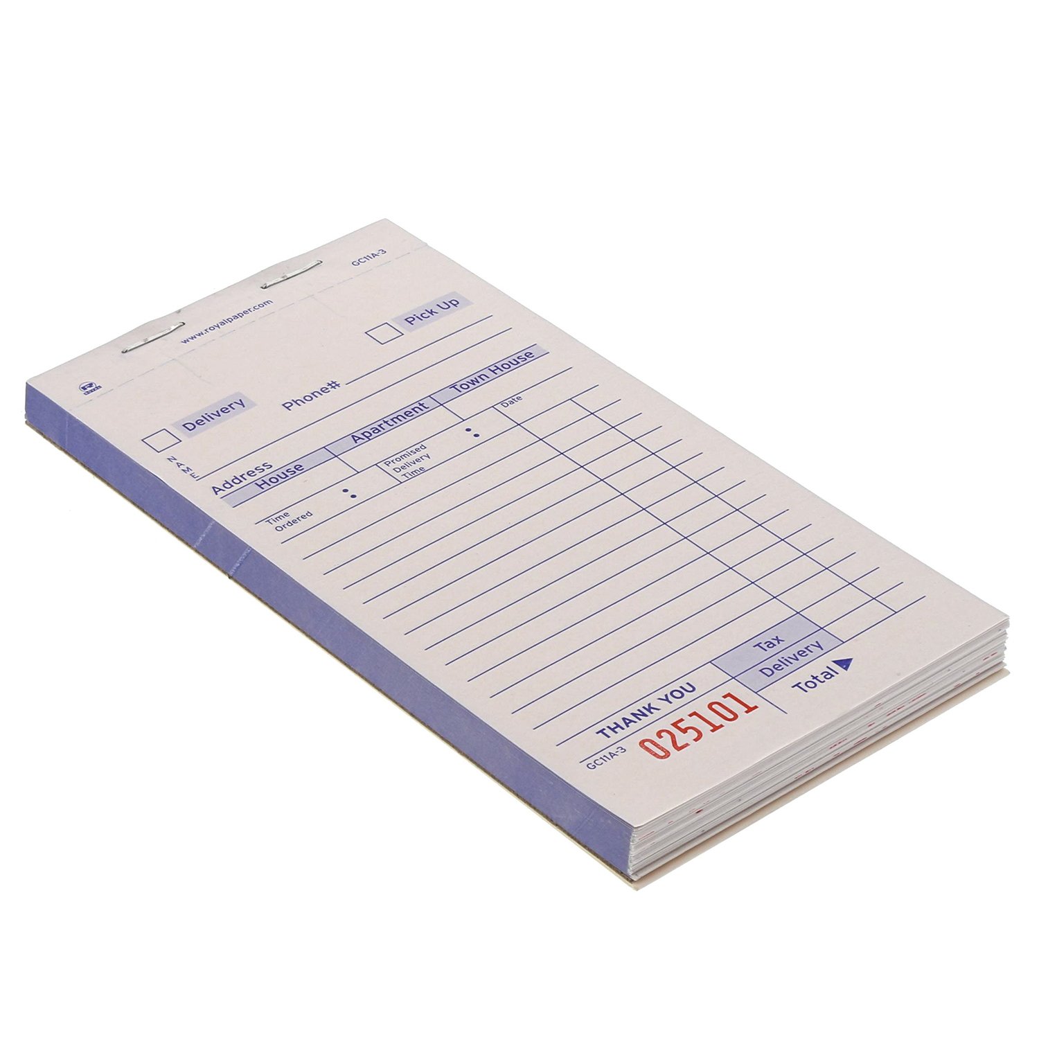 Mua Royal White Delivery Form Paper, Carbonless 3 Part Booked, Package ...