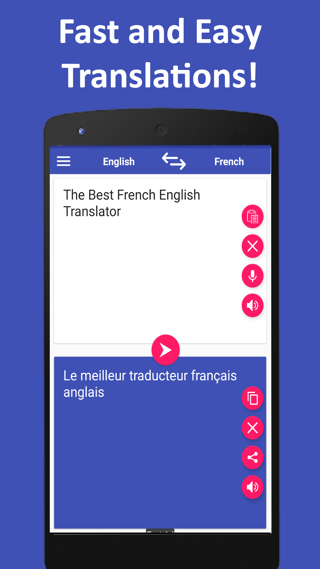 French English Translator - Offline Voice Translate:Amazon.com:Appstore ...