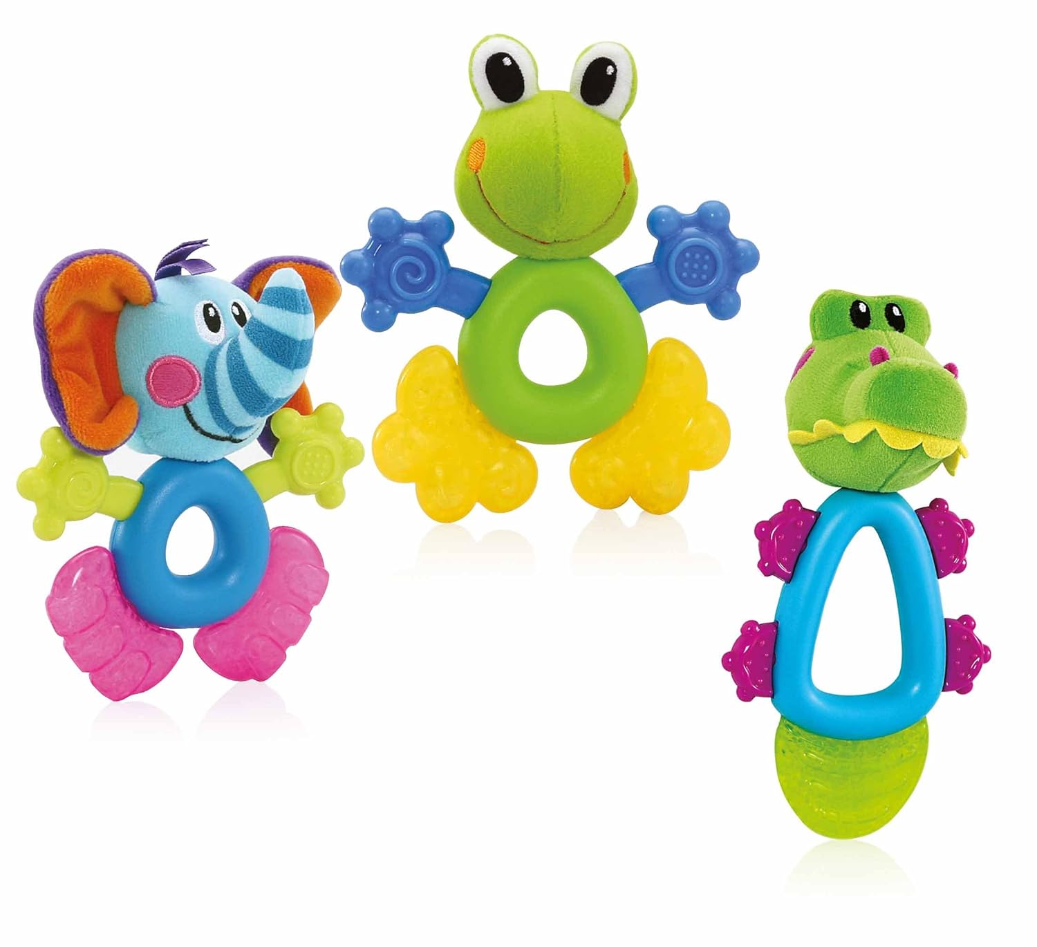 Nuby Fun Pal Teether- Assortment: Amazon.co.uk: Baby