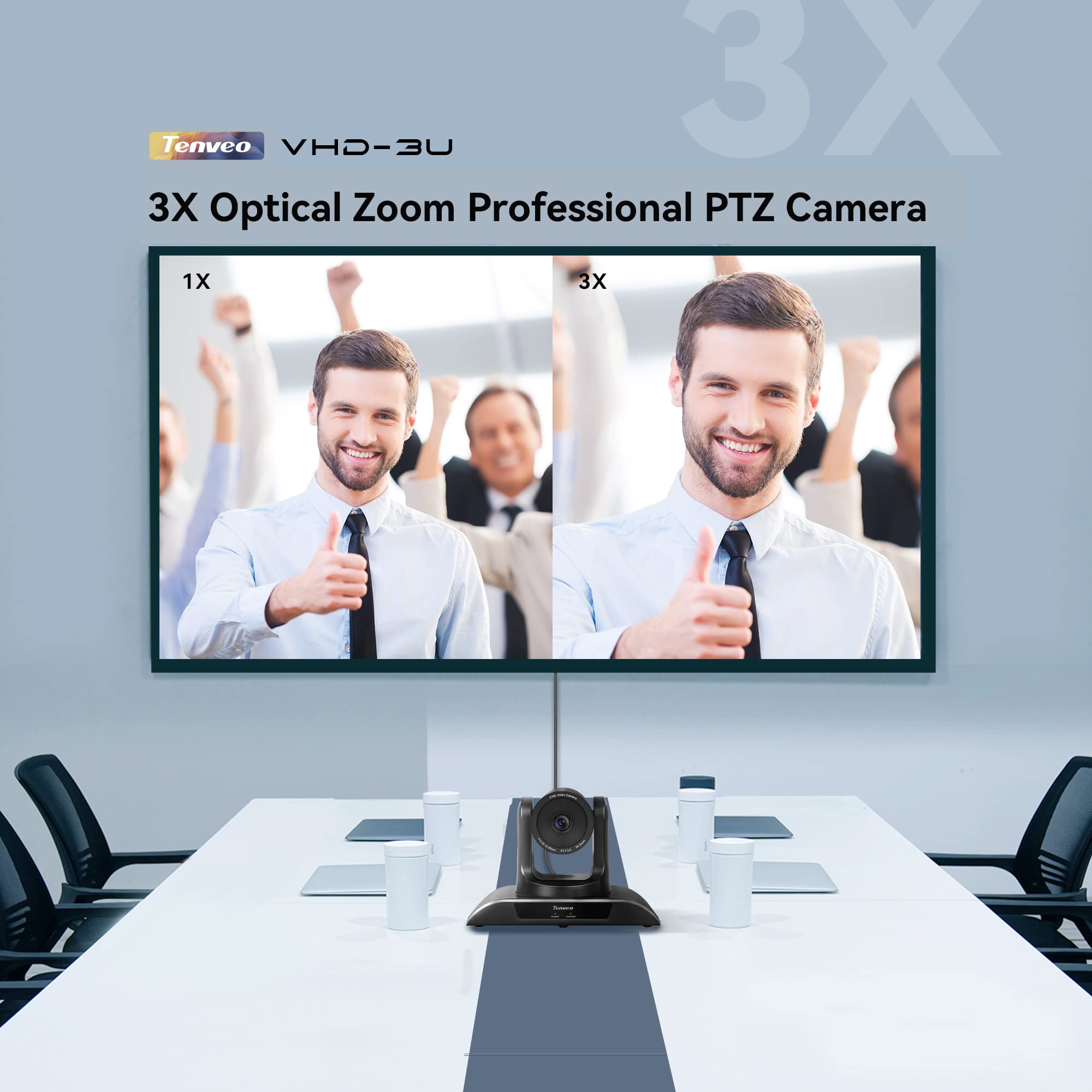 Mua Tenveo PTZ Video Conference Room Camera 3X Optical Zoom 1080P FHD ...