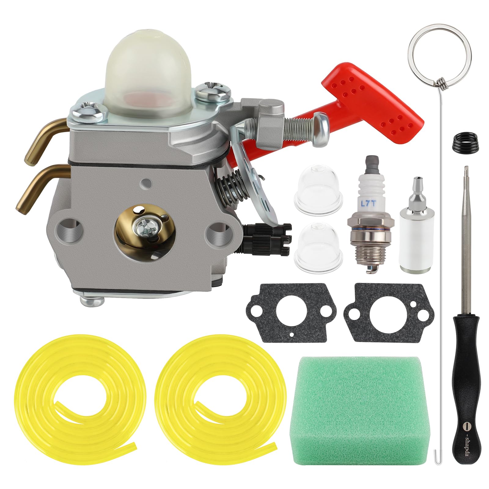 MOTOALL WT-458 Carburetor Replace for Homelite A03003 A03002 A04445A ...