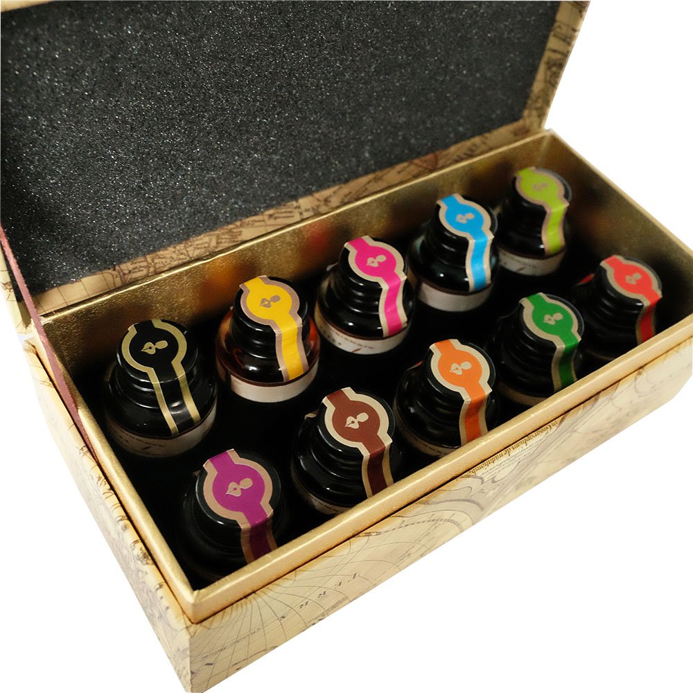 Mua GC Calligraphy Pen Ink, 10 Colors Fountain Dip Pen Ink Set Non ...