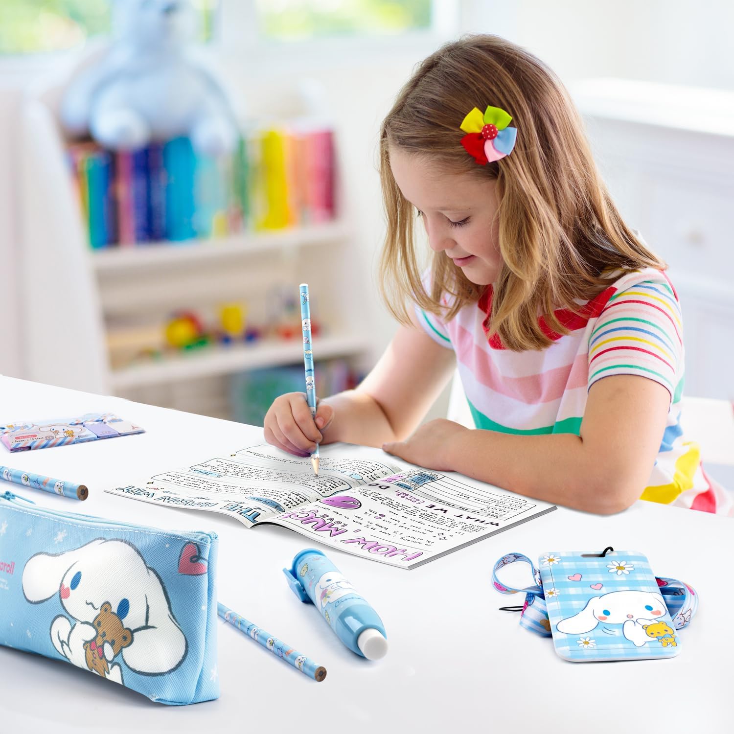 Mua Cinnamoroll School Supplies Set, Cute Cinnamoroll Stationary Set ...