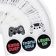 200 Pieces Video Game Controller Stickers for Video Game Party Supplies ...