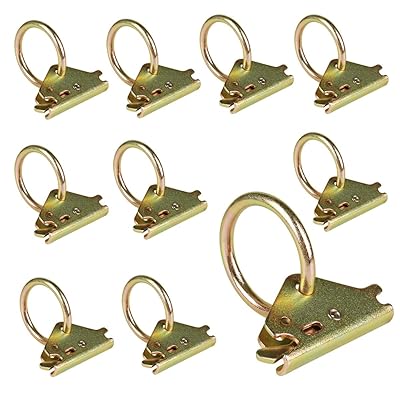 Buy JCHL Steel E-Track O Ring Tie-Down Anchors for E-Track Tie Down ...