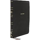 NKJV, End-of-Verse Reference Bible, Personal Size Large Print, Leathersoft, Black, Red Letter ...