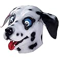 Amazon.com: Forum Novelties Men's Deluxe Latex Dalmatian Mask, Multi ...