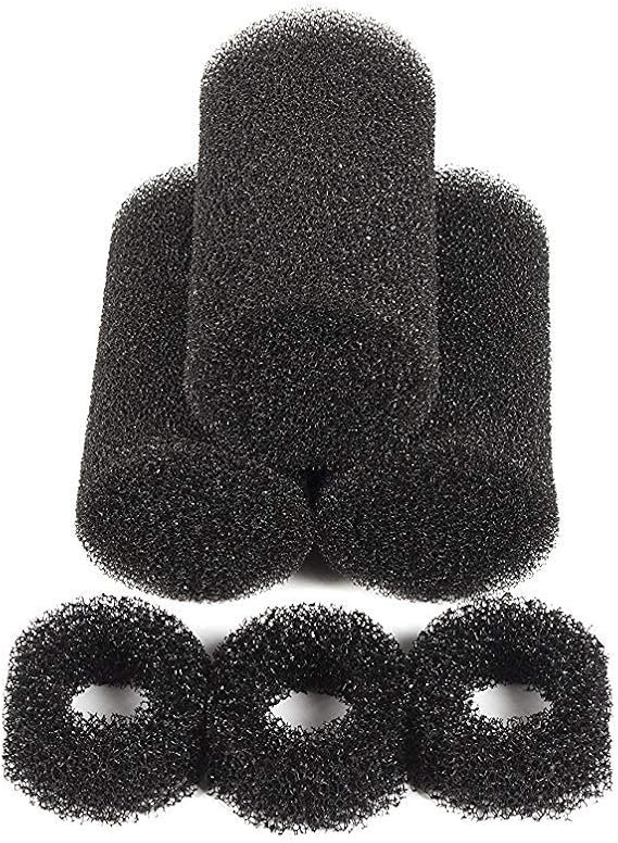 LTWHOME Round Foam Filter Sponge Set Fit for All Pond Solutions CUP-129 ...