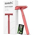 Amazon.com: ZOMCHI Single Blade Double Edged Safety Razor with 5 Safety ...