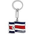Keychain COSTA RICA FLAG at Amazon Men’s Clothing store: Key Chains