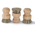 Amazon.com: Dish Scrub Brush,Palm Pot Brush. Set of 3 Packs,Kitchen ...