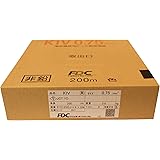 Amazon | FDC(フジクラ・ダイヤケーブル) 電気機器用ビニル絶縁電線 KIV KIV 0.75SQ 黄 200m | 多芯ケーブル | 産業・研究開発用品 通販