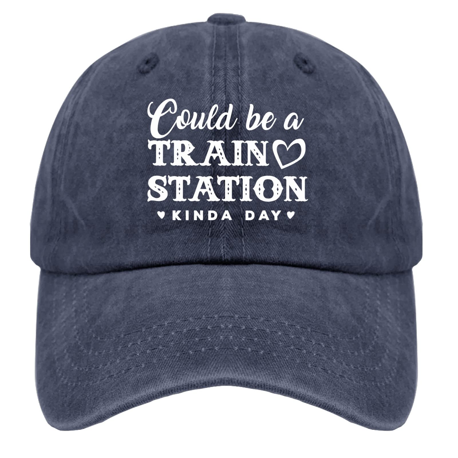 Dad Hats Could be a Train Station Kinda Day Baseball Cap, Funny Hat for ...
