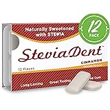 Amazon.com : Stevita SteviaDent, Cinnamon - Sugar-Free Gum - 12 Pieces ...