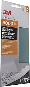 Amazon.com: 3M (3056) Trizact 3-2/3" x 9" 5000 Grit Performance ...