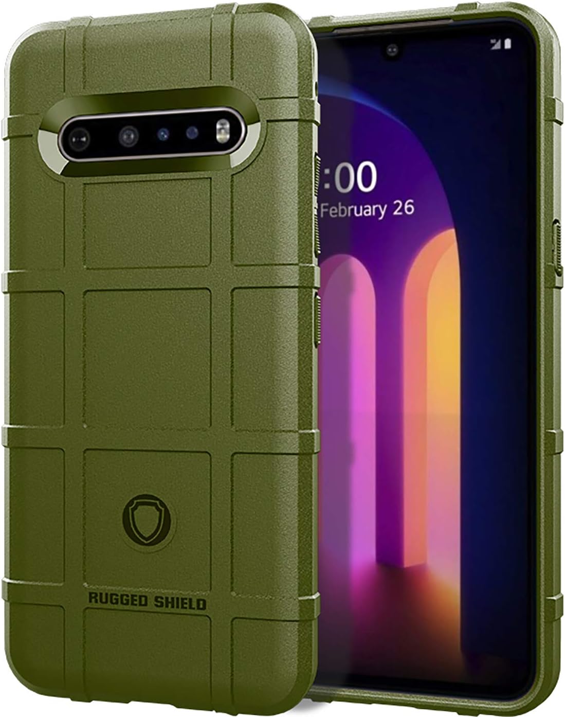 Amazon.com: LG V60 Thinq Case,ZYZX Heavy Duty Shockproof Military Grade ...