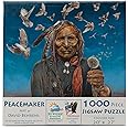 Amazon.com: SUNSOUT INC - Peacemaker - 1000 pc Jigsaw Puzzle by Artist ...