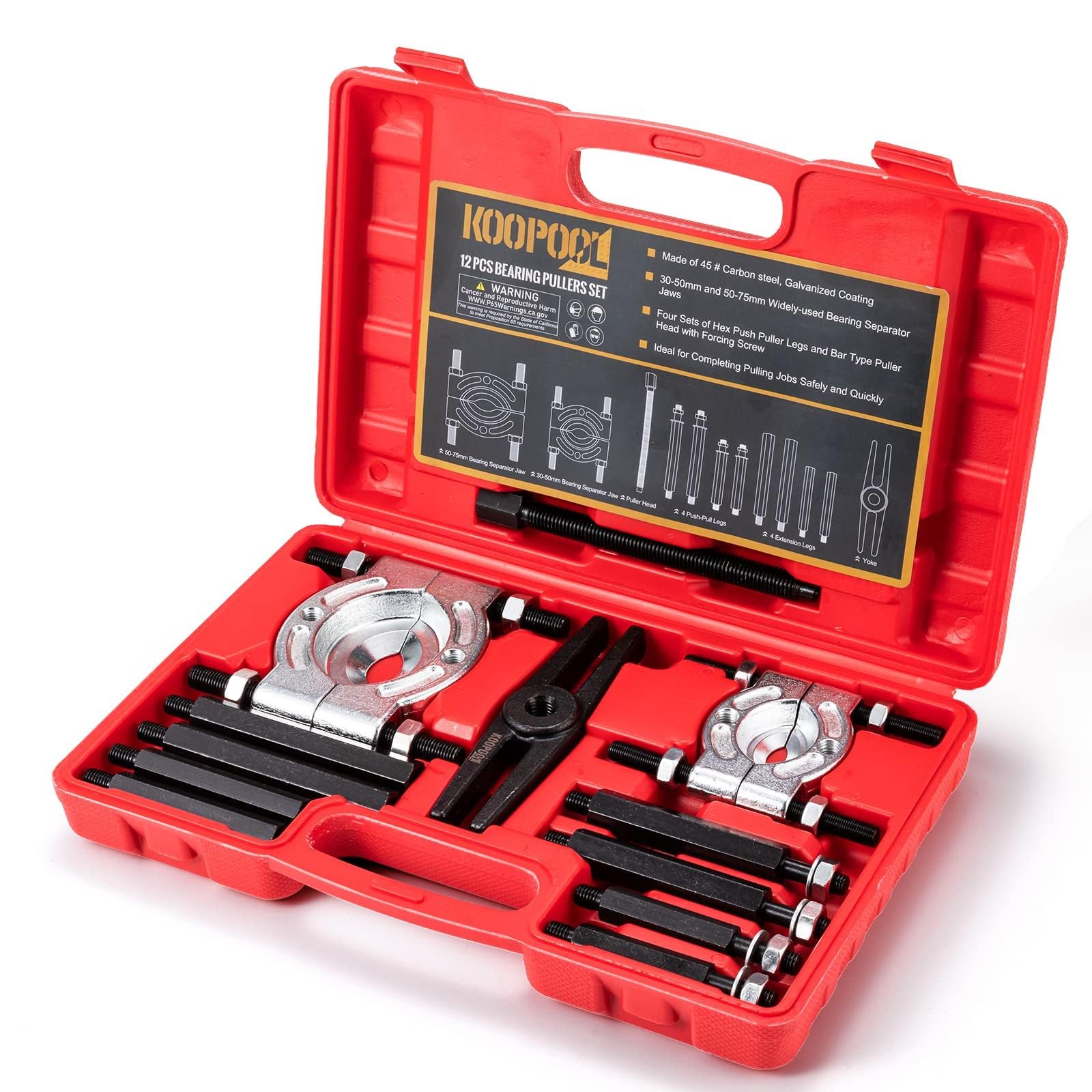 Mua 12-Piece Bearing Puller, Wheel Hub Puller Set, Wheel Bearing ...