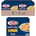 Amazon.com : Barilla Jumbo Shells Pasta, 16 oz. Box (Pack of 12) - Non ...