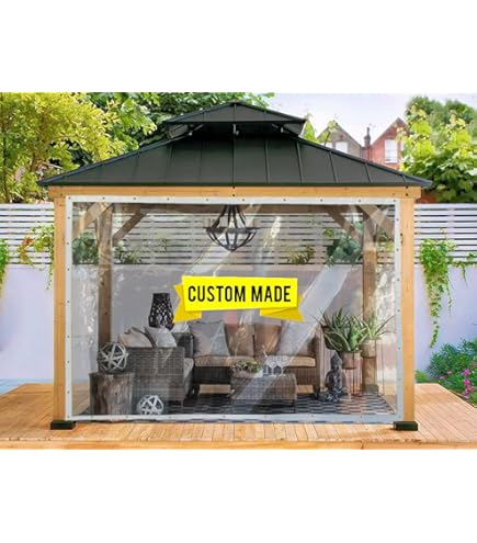 Clear Outdoor Curtains