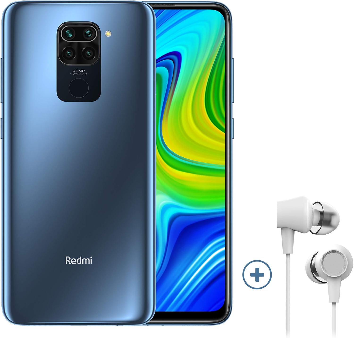 Xiaomi Redmi Note 9 4GB/128GB Midnight Grey (UK Version + Official 2 ...