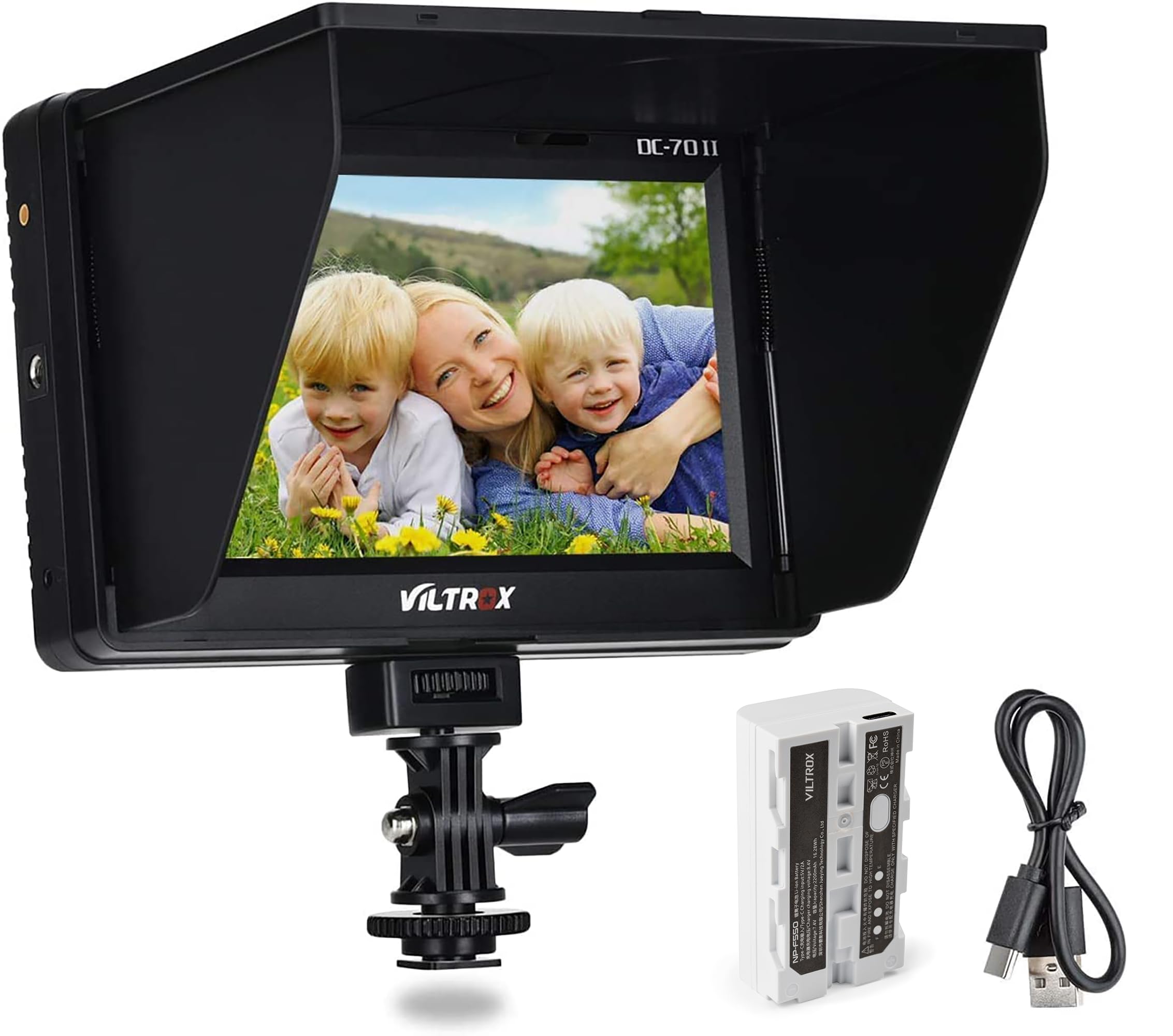Mua 7 inch 4K HDMI Field Monitor Kit, VILTROX DC-70 II on Camera ...
