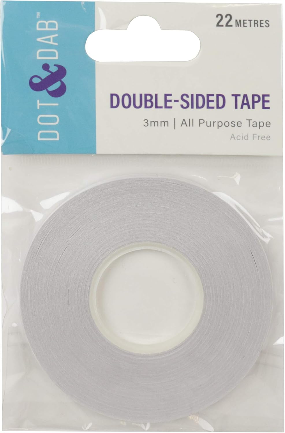 Dot & Dab Glues & Adhesives-Double Sided Adhesive Tape (3mm x 22m ...