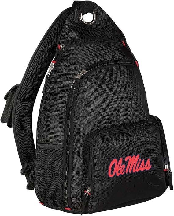 Amazon.com : Broad Bay Ole Miss Backpack Single Strap University of ...
