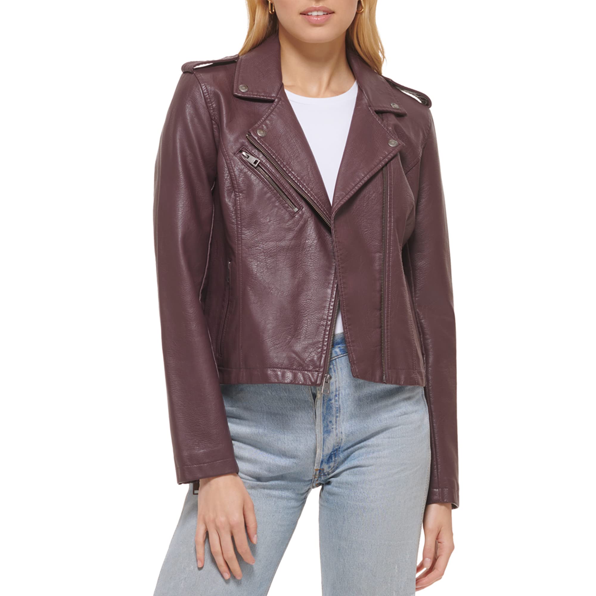 Levi%27s+Women%27s+Plus+Faux+Leather+Classic+Asymmetrical+Motorcycle ...