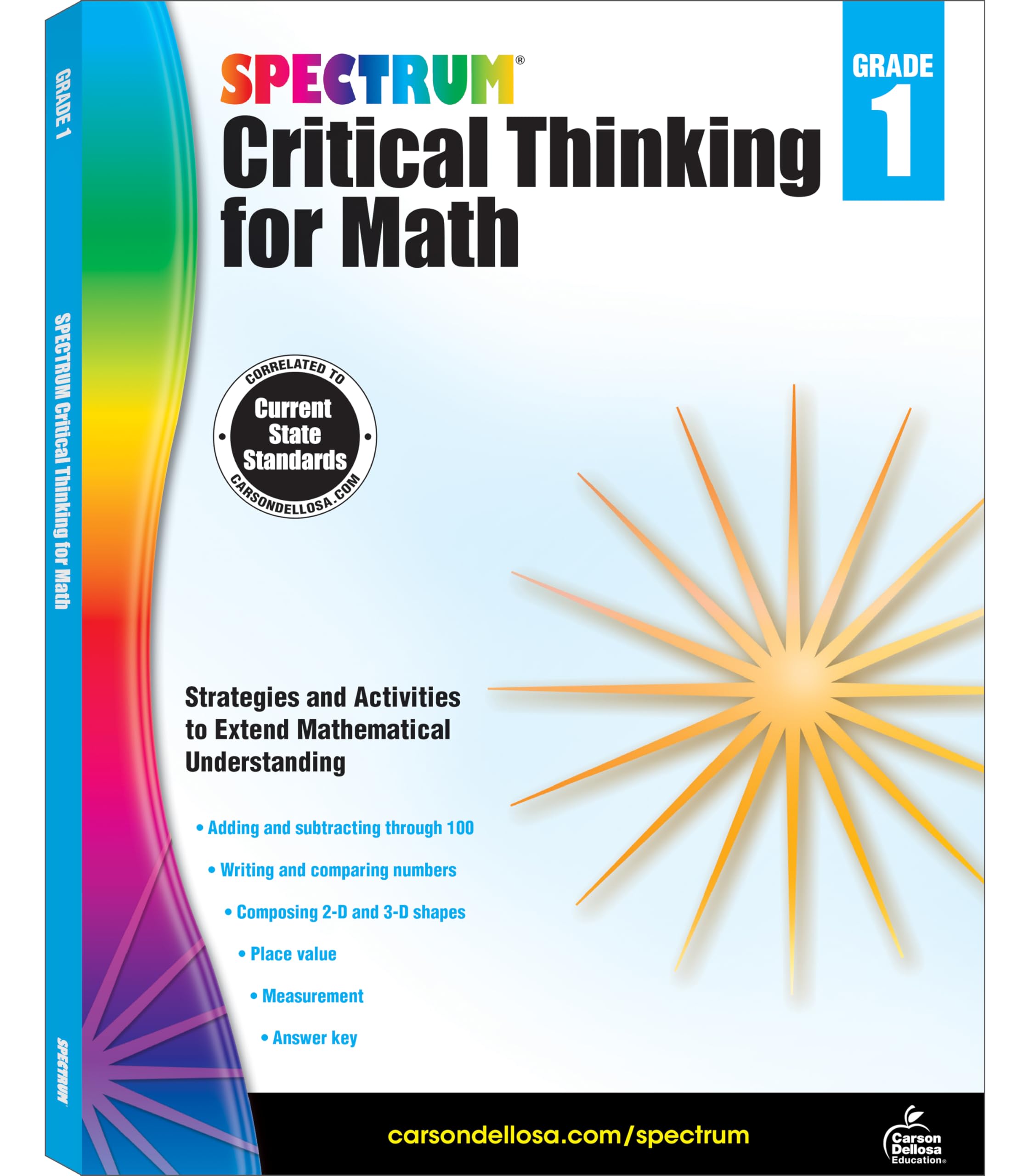 Mua Spectrum Grade 1 Critical Thinking for Math Workbook, Addition and ...