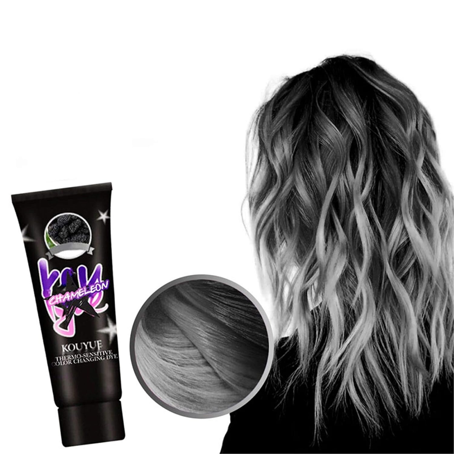 Amazon.com : Thermo-sensing Color Changing Wonder Hair Dye Cream, 4 ...