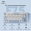 EPOMAKER x Aula F75 Gasket Mechanical Keyboard, 75% Wireless Hot ...