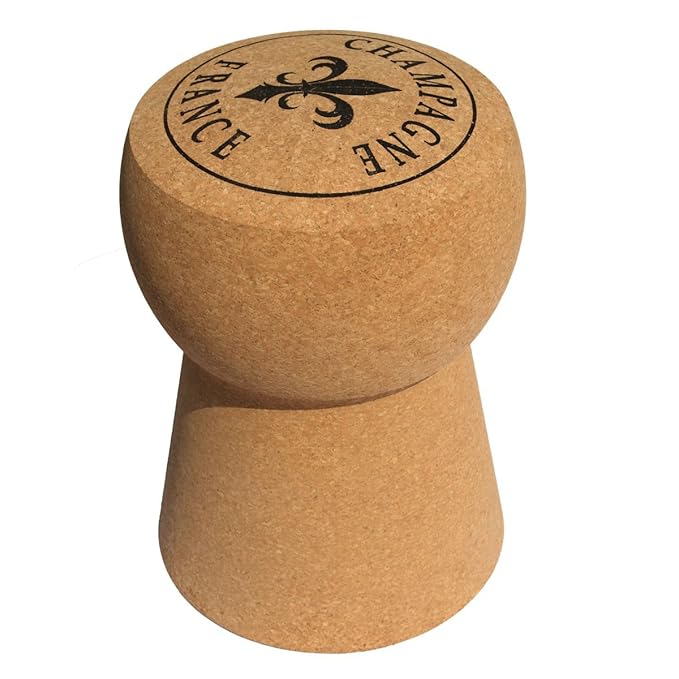 Giant Champagne Cork Stool/Round Top/Cork Table Made of Highest Quality ...
