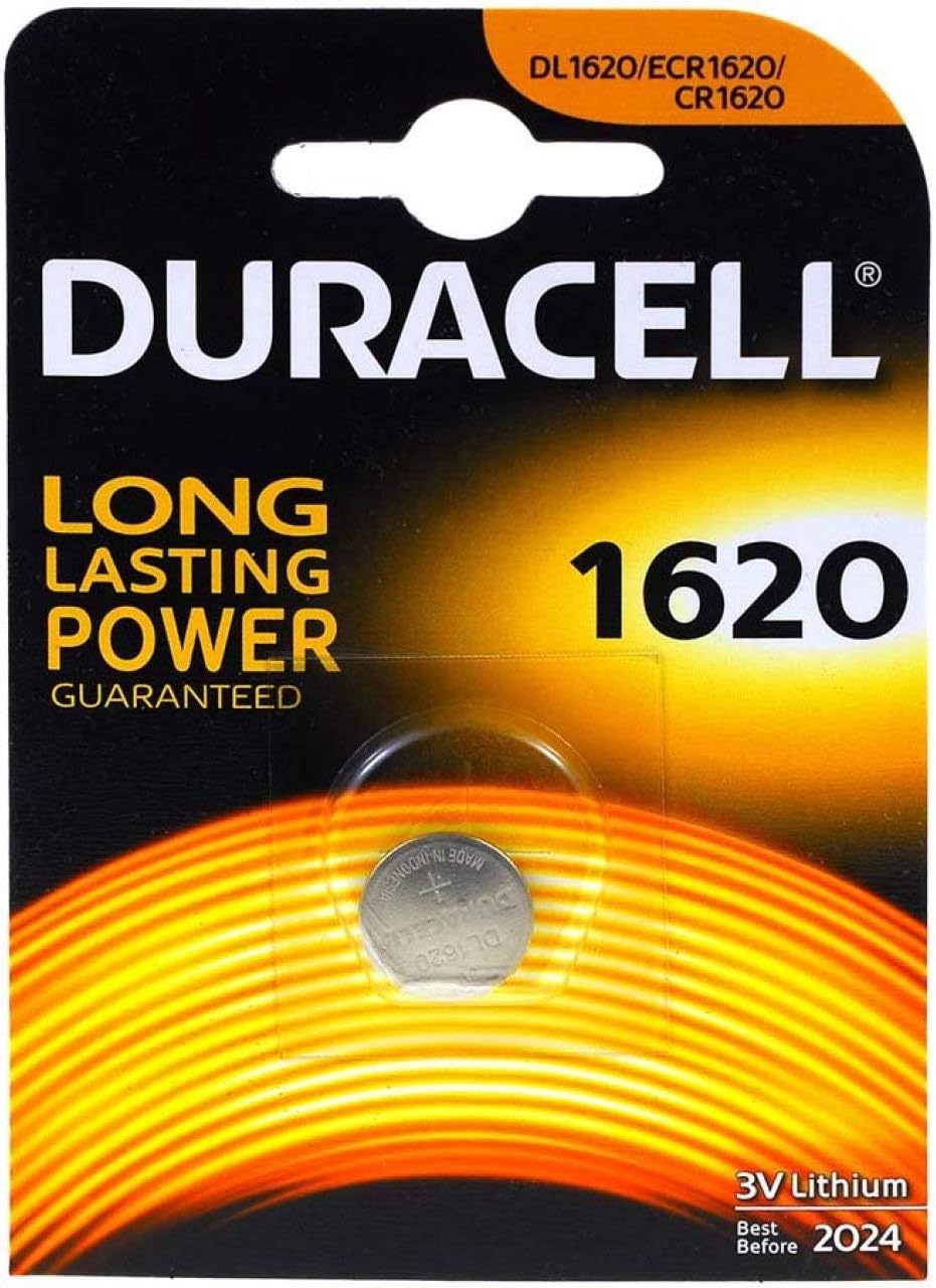 Duracell DL1620 3 V Lithium Button Cell Battery Pack of: Amazon.co.uk ...