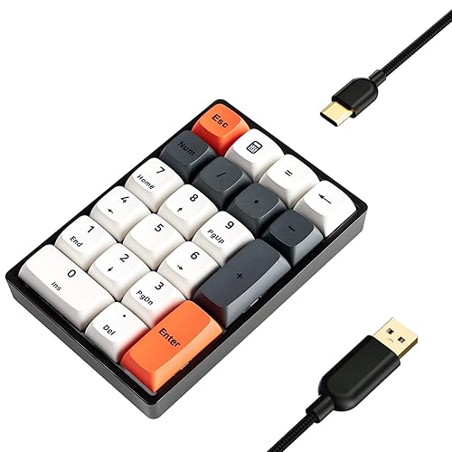 Number Pad HAVIT Mechanical Numeric Keypad with GATERON Optical Red ...