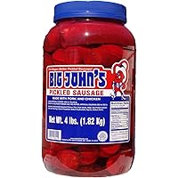 Amazon.com : Big John's Pickled Red Hots - 1/2 Gallon : Grocery ...