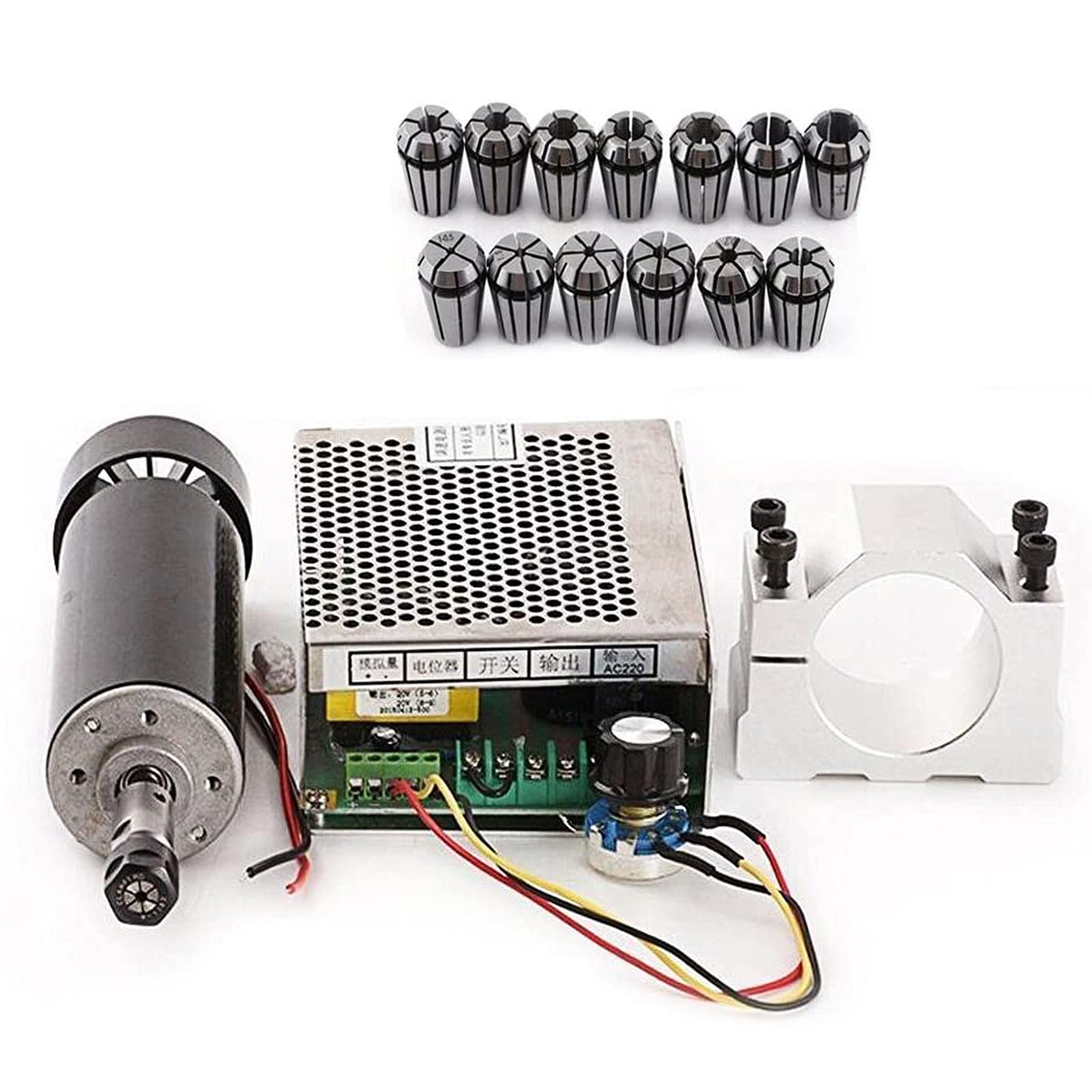 Mua CNC 500W Spindle Motor 0.5kw Air Cooled Milling Spindle Motor 110V ...