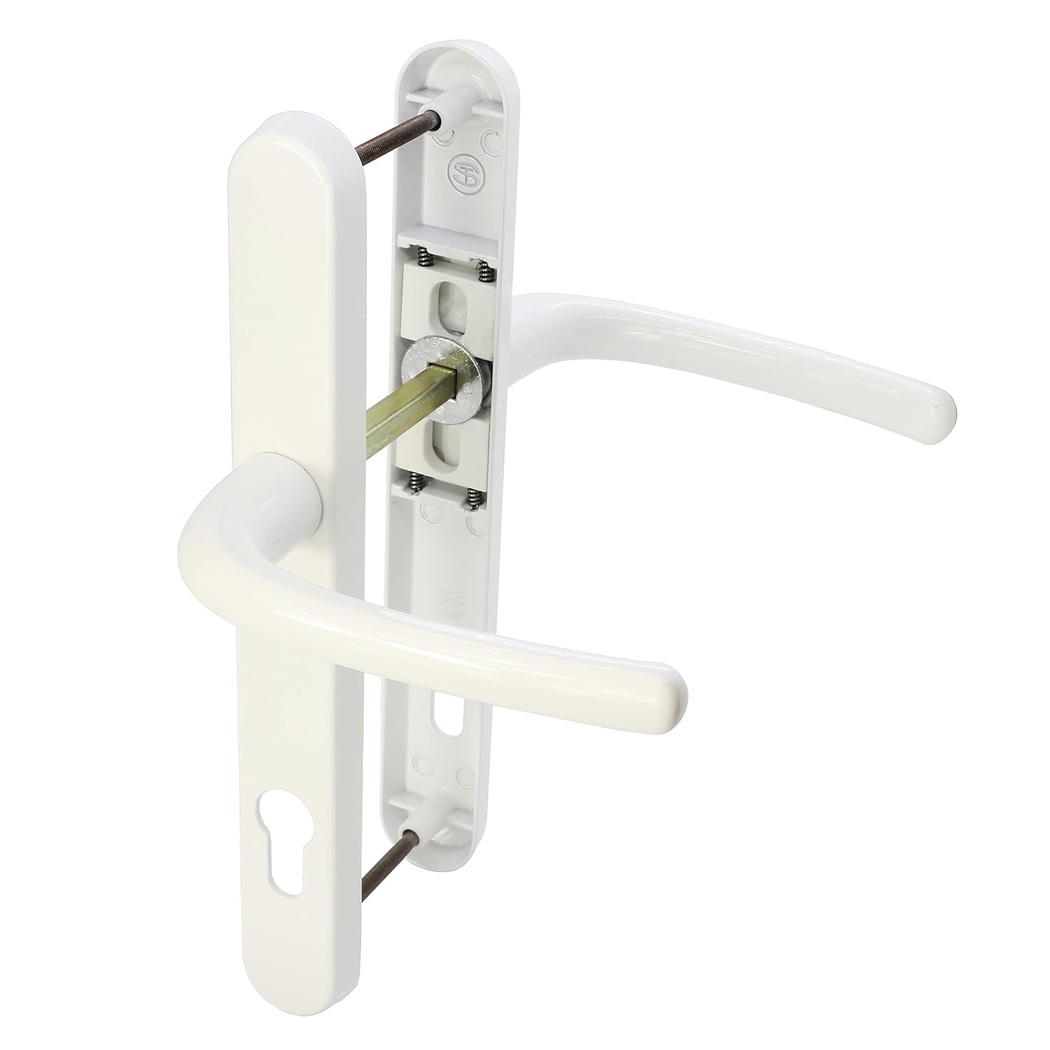 1 Pair Sumison Ltd 4.5 Long Georgian Rope Edge Door Handles Scroll ...