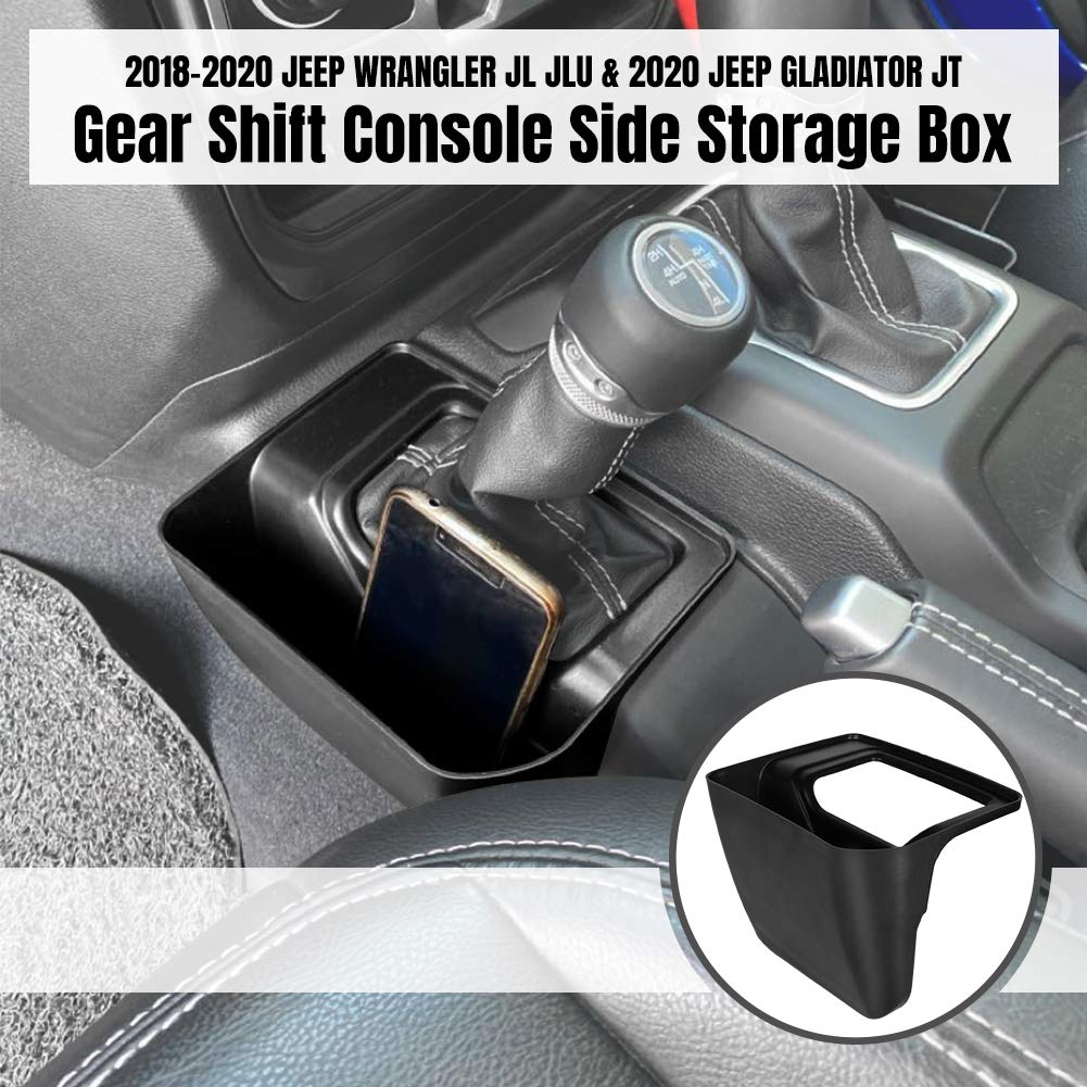 YYinno Jeep JL Accessories Jeep Wrangler Storage Box Organizer Tray ...