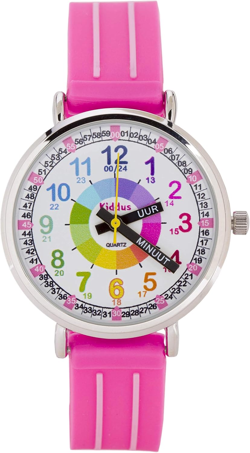 KIDDUS Educational Kids Watch for Children, Boys and Girls. Analogue ...