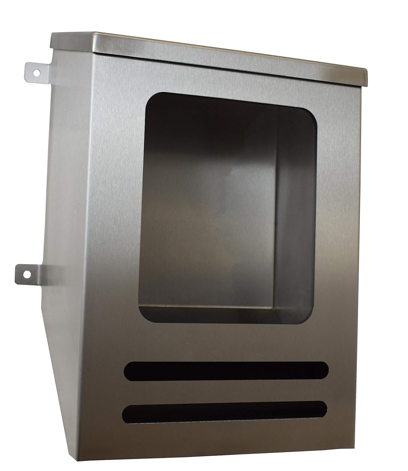 Teknomek PPE Dispenser with Vision Panel and Slots Stainless Steel ...